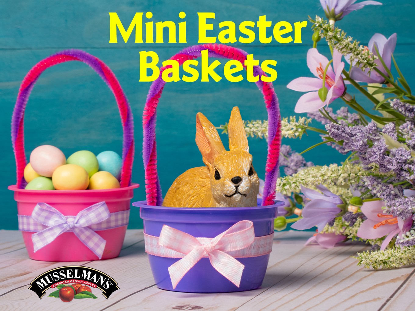 Musselman's Apple Sauce Cup Mini Easter Baskets - Musselman's